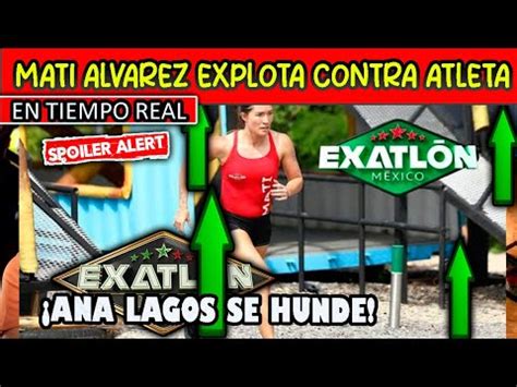 IMPACTANTE MATI ALVAREZ EXPLOTA CONTRA ATLETA ANA LAGOS SE HUNDE