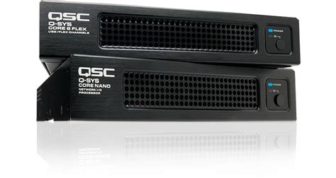 Qsc Announces Two New Audio Video And Control Processors Native To Q