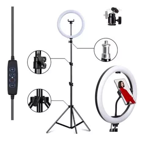 Ring Light Iluminador Anel Luz Cm Polegadas Trip M