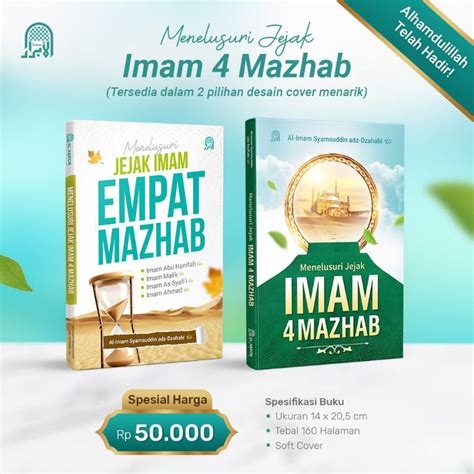 Jual MENELUSURI JEJAK IMAM EMPAT MAZHAB JEJAK IMAM 4 MADZHAB IMAM ABU
