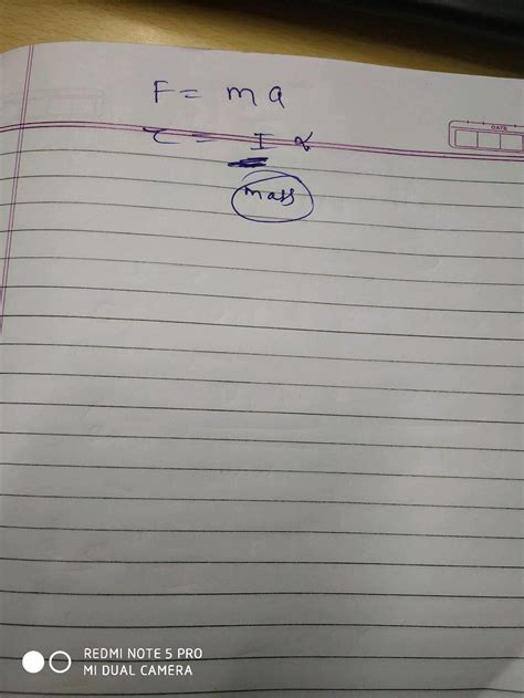 rotational analogue of force in linear motion is