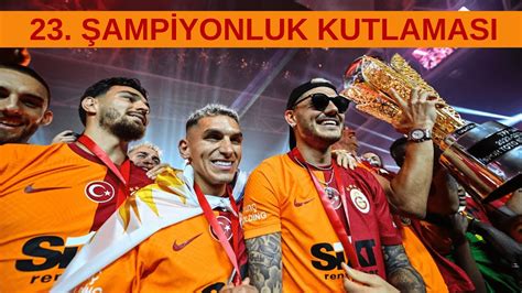 GALATASARAY 23 ŞAMPİYONLUK KUTLAMALARI 4K MAURO ICARDI VE SİMGE DEN