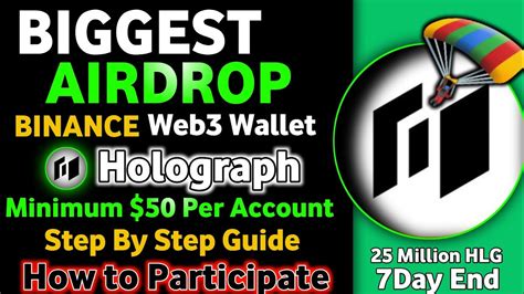 Binance Web3 Wallet 25M HoloGraph Token Crypto Airdrop YouTube