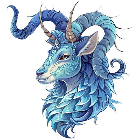 Premium Vector Aries Zodiac Sign