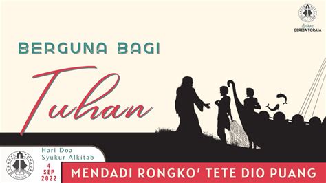 IBADAH MINGGU 4 September 2022 Gereja Toraja Jemaat Gunung Putri