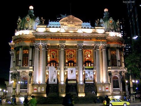 Theatro Municipal Rio De Janeiro Brazil Teatro Munic Flickr