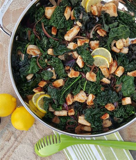 Lemon Pepper Chicken Kale Stir Fry Clean Food Crush
