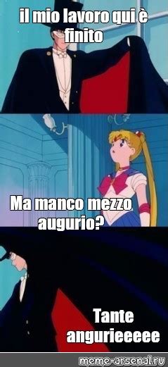 Сomics meme il mio lavoro qui è finito Ma manco mezzo augurio Tante