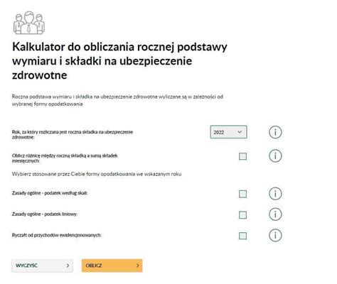 Roczne rozliczenie składki na ubezpieczenie zdrowotne zus info pl