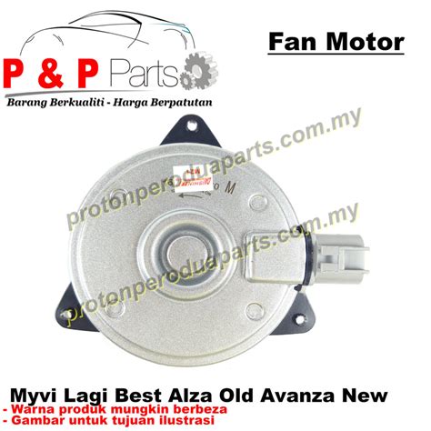 Radiator Fan Motor Perodua Kancil Myvi Old Myvi Lb Viva Kembara Old