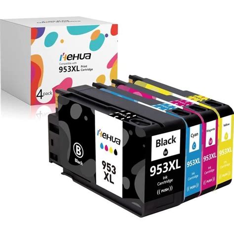 953XL Multipack Cartouches d impression Reconditionnées pour HP 953XL