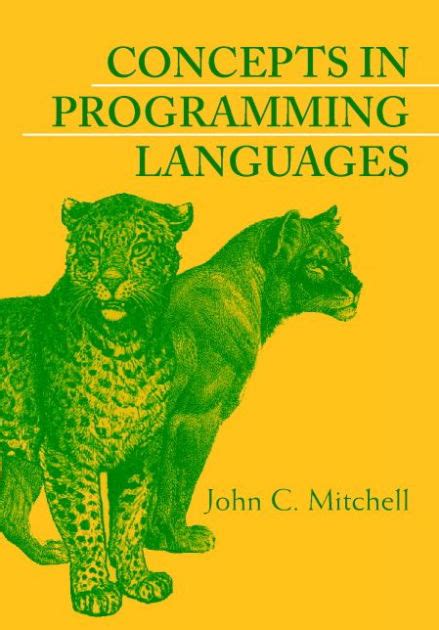 concepts in programming languages edition 1 by john c mitchell 9780521780988 hardcover