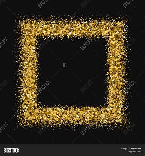 Golden Frame Glitter Vector Photo Free Trial Bigstock