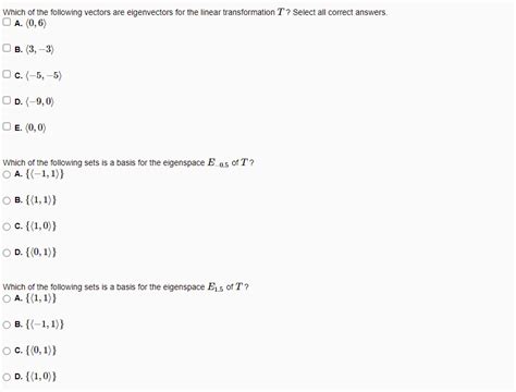solved suppose t r² → r² is the linear transformation