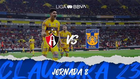 Tigres Invicto Resumen Atlas Vs Tigres Liga Bbva Mx Clausura