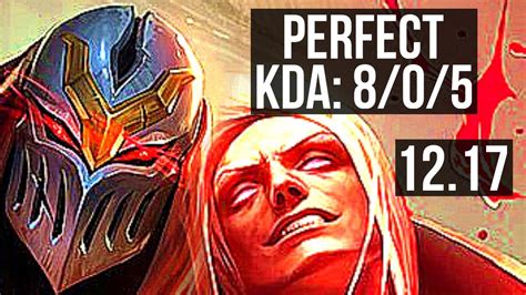 ZED Vs VLADIMIR MID 8 0 5 1 9M Mastery 800 Games Legendary