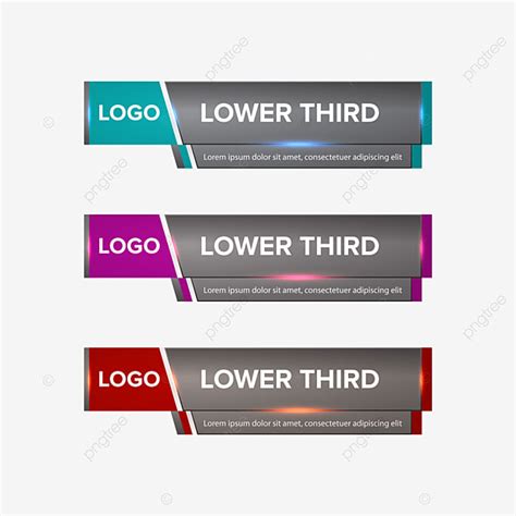 Lower Third Banner Vector Hd Images Lower Third Tv Banner Lower