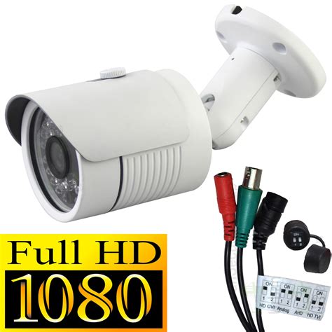 2MP 1080P BNC Bullet Camera 2 8mm Wide Angle HD Lens Outdoor