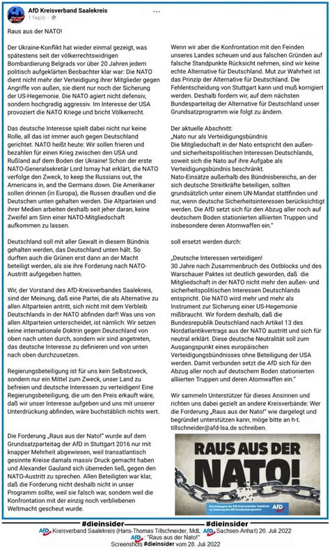 Andreas Püttmann on Twitter RT Insider Raus aus der NATO und