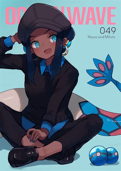 HD wallpaper Nessa Pokémon Sword and Shield Milotic Wallpaper Flare