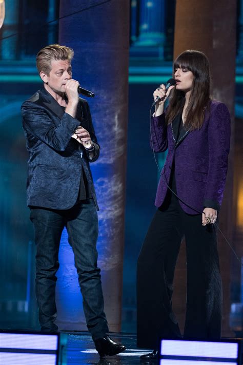 Photo Exclusif Benjamin Biolay Et Clara Luciani Enregistrement De