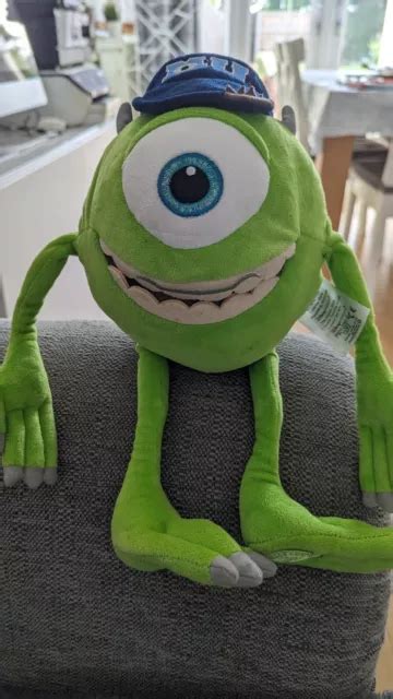 DISNEY STORE MONSTERS Inc Mike Wazowski Plush Soft Toy Monsters