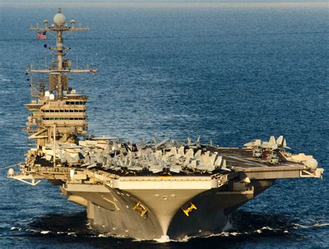 Cvn Uss John C Stennis Nimitz Class Aircraft Carrier