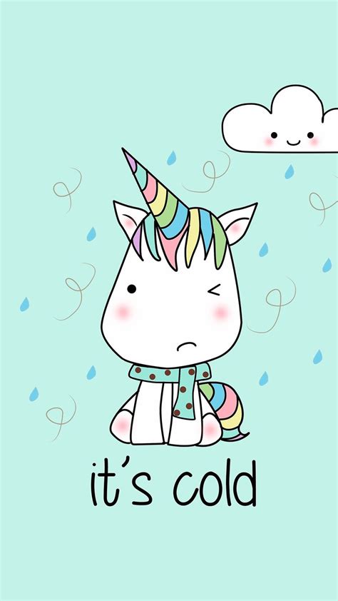 20 Cute Cartoon Unicorn Desktop Wallpapers WallpaperSafari