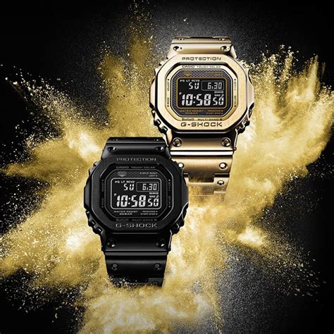 CASIO G SHOCK GMW B5000GD 9JF ゴールドフルメタル 反転液晶 カシオ Gショック スピードモデル 電波ソーラー