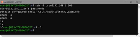 WSL Bash Exe As Default Ssh Shell Does Not Work Issue 1028