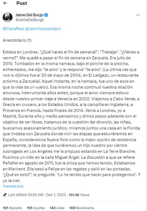 Jaime del Burgo el excuñado de Letizia que remeció a la corona