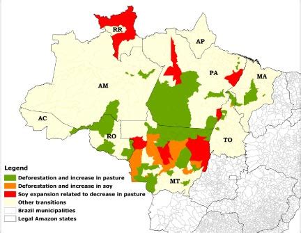 D Crypter Imagen Carte D Forestation Amazonie Avant Apr S Fr