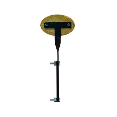 Emblema BR Touring PRETO Dourado e Suporte de Fixação PRETO FOSCO