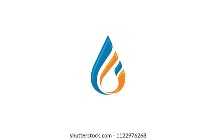Gas Oil Resources Logo Vector Icon Stock Vector Royalty Free