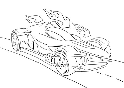 Disegni Da Colorare Hot Wheels Disegni Da Colorare E Stampare The