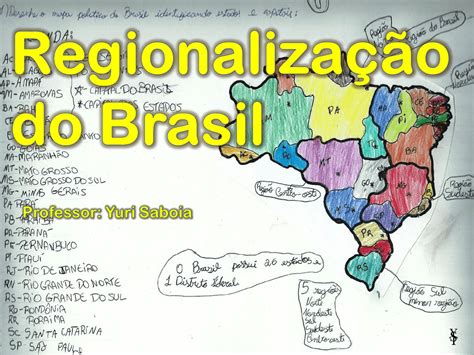Atividades Sobre Regionaliza O Do Brasil