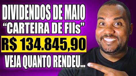 Renda Passiva Quanto Recebi De Dividendos R Mil Investidos Em