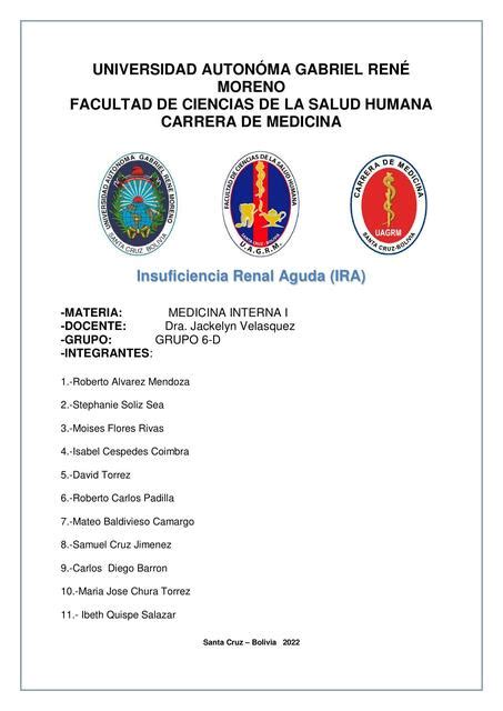 Insuficiencia Renal Aguda DIGITAL MEDICINA UDocz