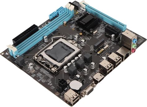 Amazon LGA 1155 CPU ソケットデスクトップマザーボードH61 ATX 2 X 8GB DDR3 コンピ