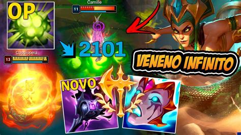 A NOVA CASSIOPEIA DE VENENO INFINITO TÁ MUITO ROUBADA LEAGUE OF