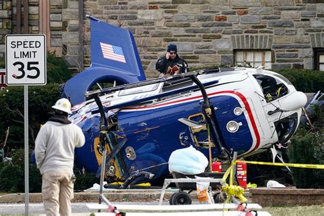 Federal Investigators Cant Determine Exact Cause Of Helicopter