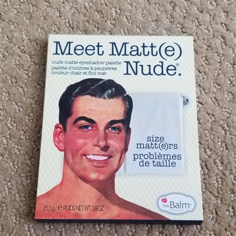 TheBalm Makeup New The Balm Meet Matte Nude Eyeshadow Palette