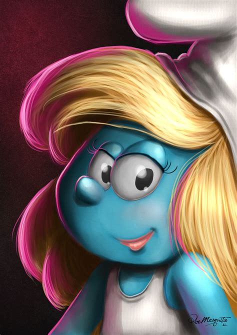 Smurfette By Roemesquita On Deviantart Smurfette Smurfs Cartoon