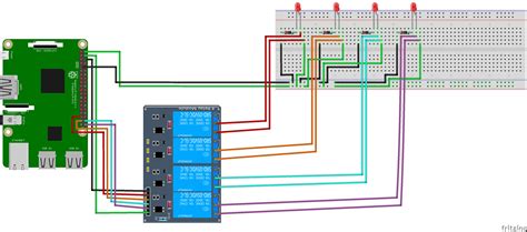 raspberry pi relay wiring diagram