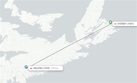 Direct Non Stop Flights From Sydney To Halifax Schedules