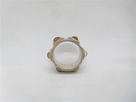 Poppy Dandiya Multi Gem Ring The Workshop Lewes