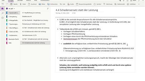 T06 Schadensersatz Statt Der Leistung YouTube