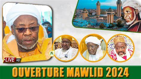 Direct Médina Baye Ouverture Mawlid 2024 Par Cheikh Mouhamadoul Macky