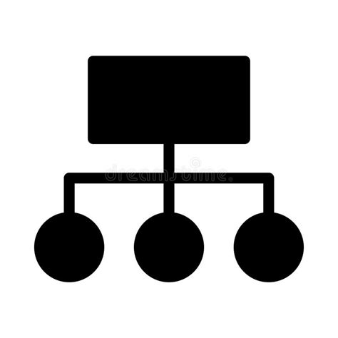 Icono Plano Del Vector Del Glyph De La Conexi N Ilustraci N Del Vector