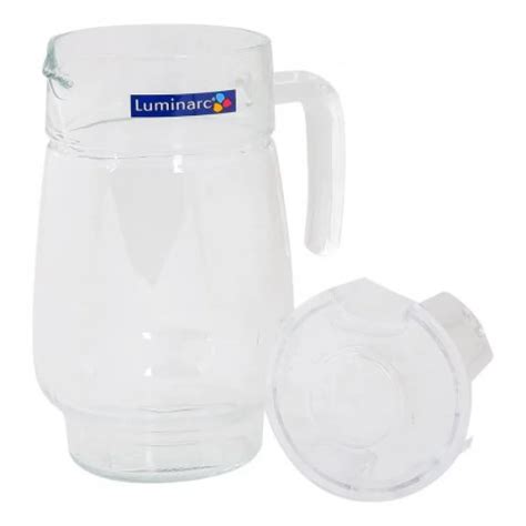 Jarra De Vidrio Luminarc Tivoli Con Tapa Litros Home Sentry